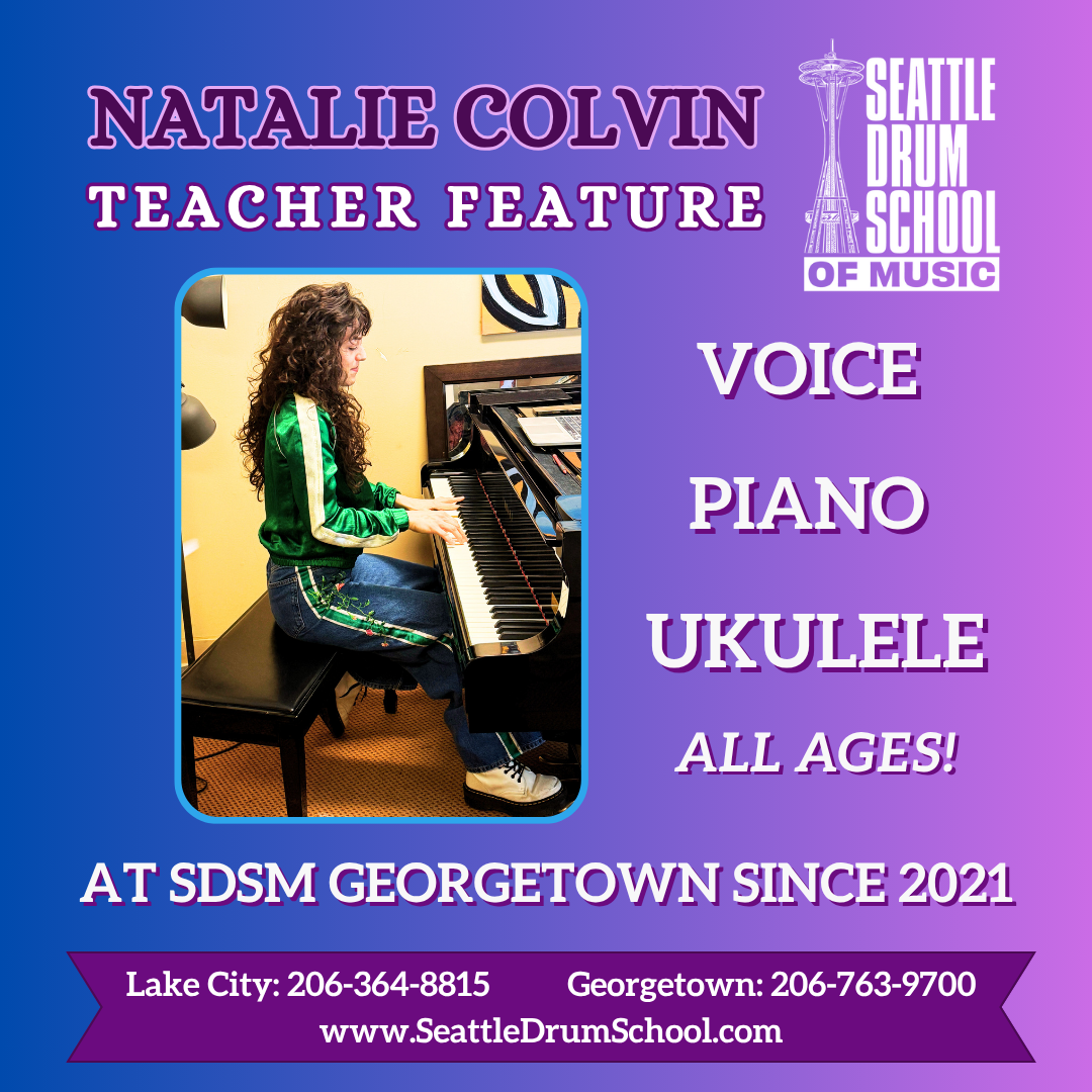 Teacher Feature: Natalie Colvin – Seattle Drum School of Music